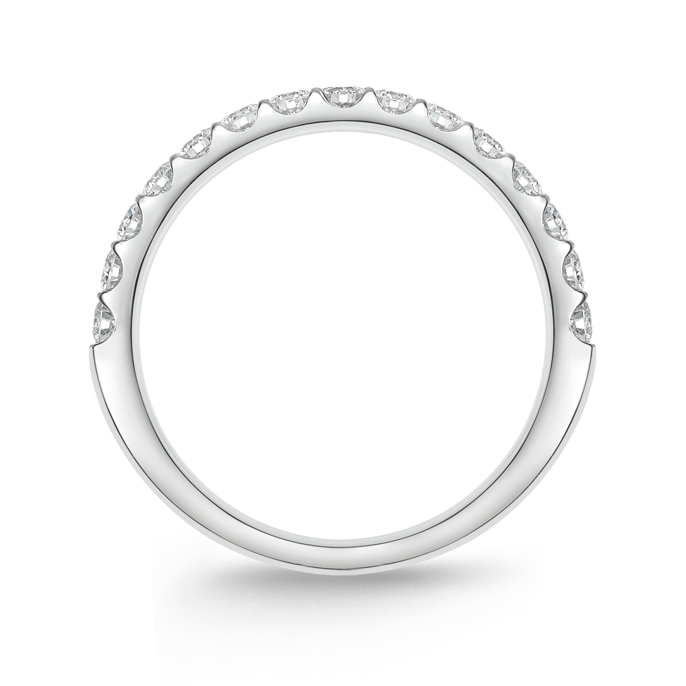 Odessa Half Round Diamond Band .50ctw approx.