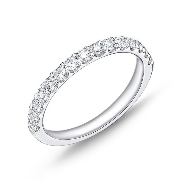 Odessa Half Round Diamond Band .50ctw approx.