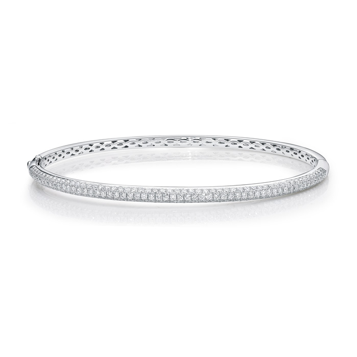 Pave Diamond Bangle 1.50ctw approx.